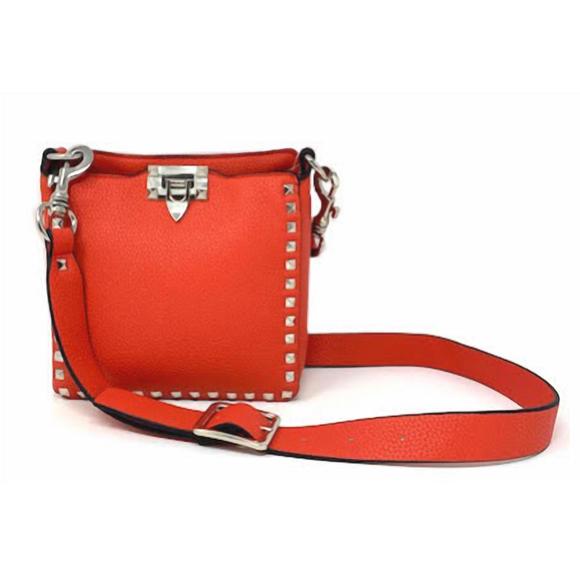 Inzi | Bags | New Inzi Vegan Mini Studded Crossbody In Red | Poshmark